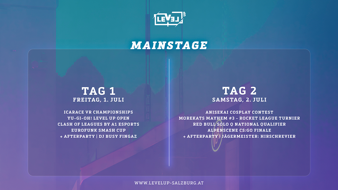 LEVEL UP – The Gaming Festival Salzburg